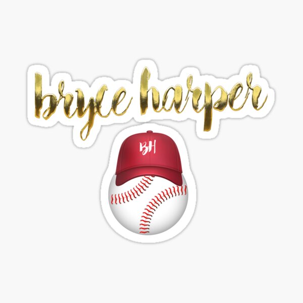 "Bryce Harper" Sticker for Sale by XAMOSA | Redbubble