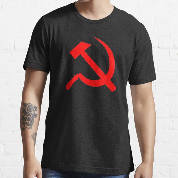 "Soviet Communist Hammer and Sickle" T-shirt for Sale by SovietStuff ...