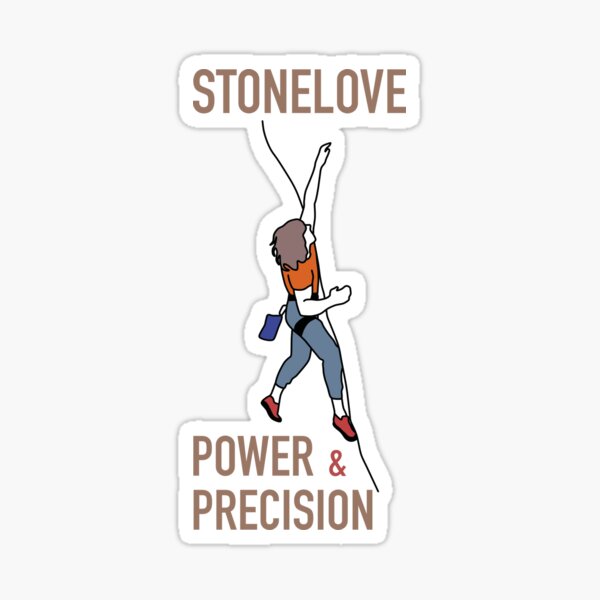 "STONELOVE Power & Precision" Sticker for Sale by Puumaja | Redbubble