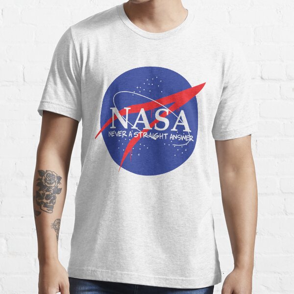 "nasa never a straight answer print ufo" T-shirt for Sale by ...