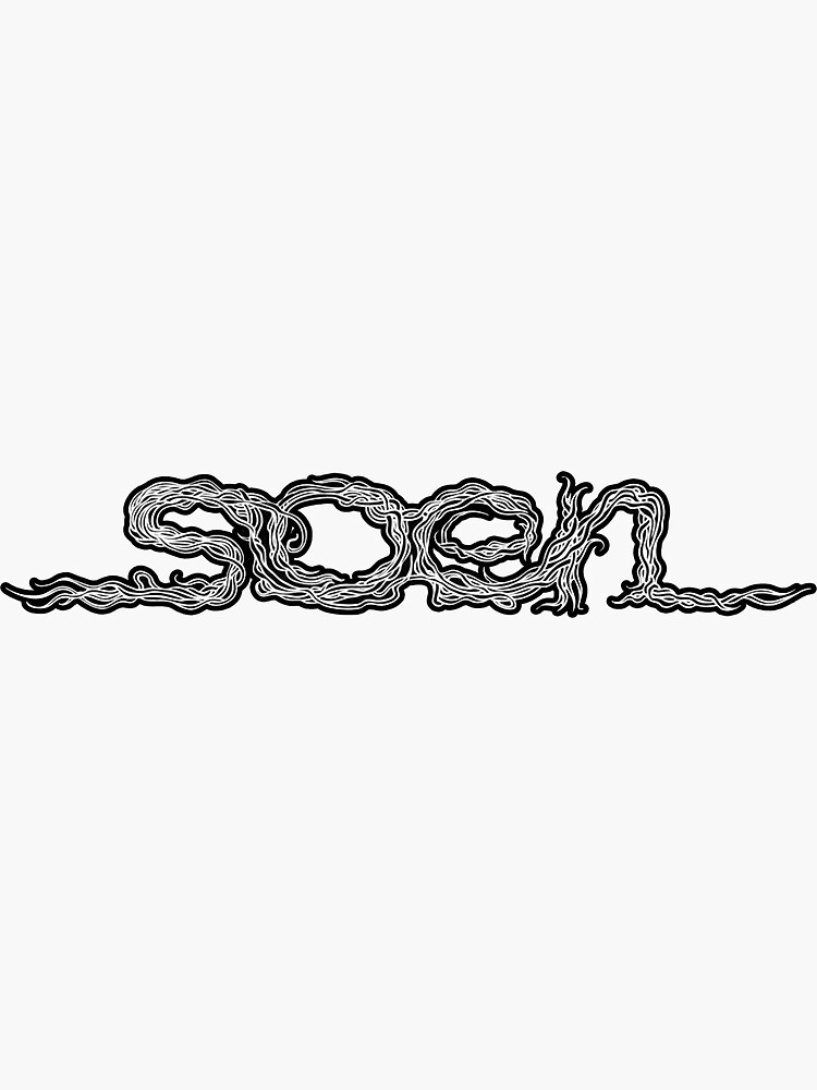 "SoeN" Sticker for Sale by boneliki | Redbubble