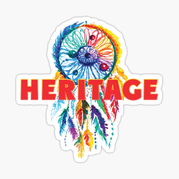 "Native america heritage month. Unique Design. Dream Catcher." Sticker ...