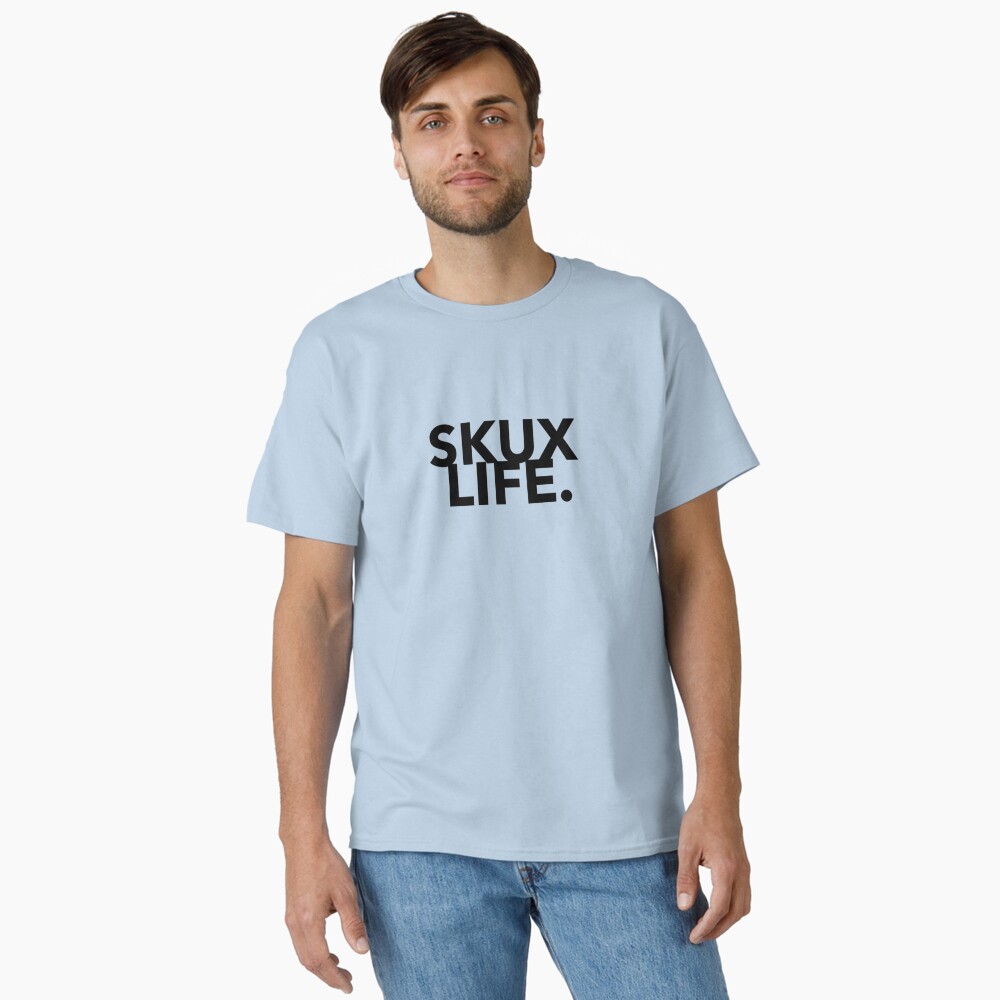 "Skux Life Design" Essential T-Shirt for Sale by SimpleDees | Redbubble
