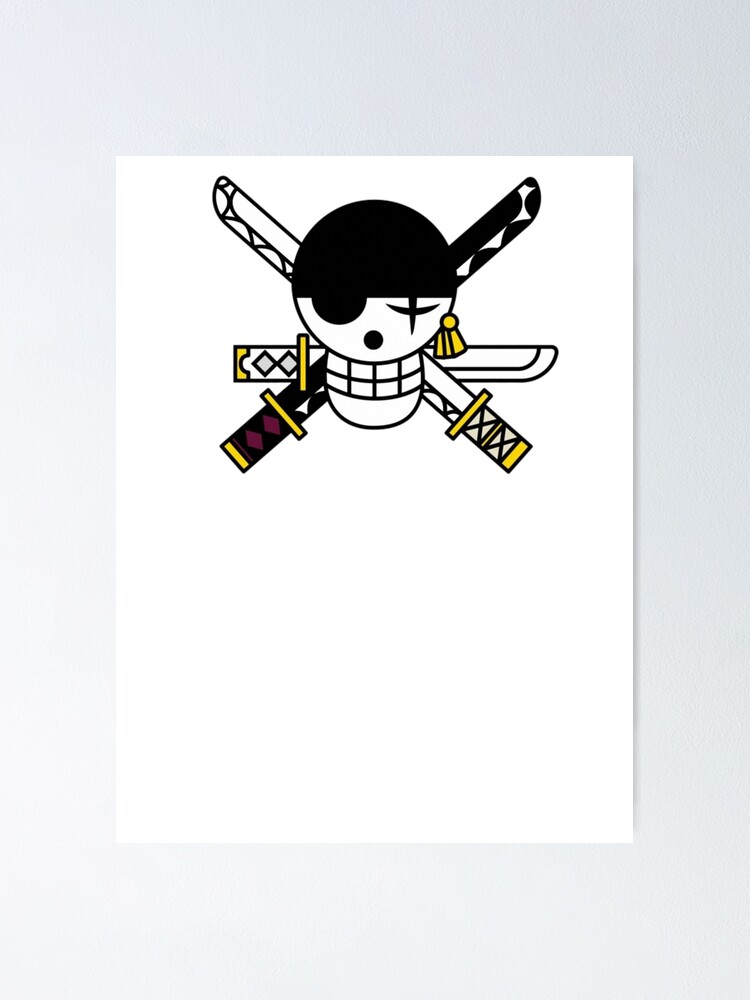 "Roronoa Zoro Logo" Poster for Sale by OtakuToys | Redbubble