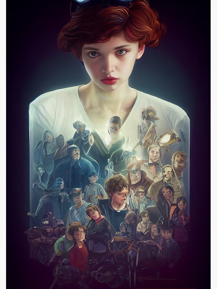"Stranger things style artwork " Poster for Sale by Jenslemmens | Redbubble