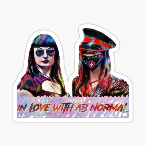 "In Love with Abnormal" Sticker for Sale by SkinComix | Redbubble