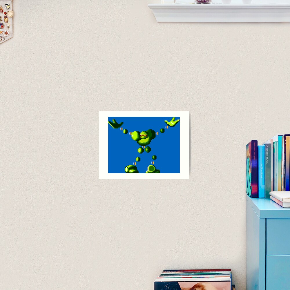 "Vectorman (Genesis Sprite)" Art Print by winscometjump | Redbubble