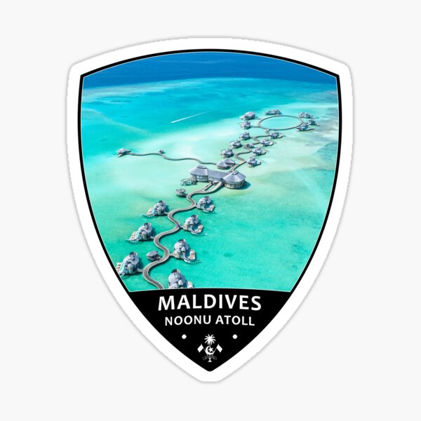 "Soneva Jani, Noonu Atoll, Maldives" Sticker for Sale by ...
