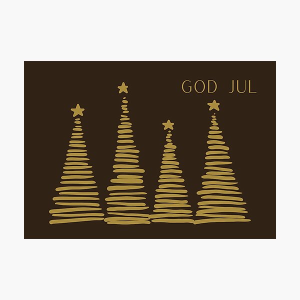 "God Jul, julekort, merry Christmas in Norwegian, happy Christmas in ...