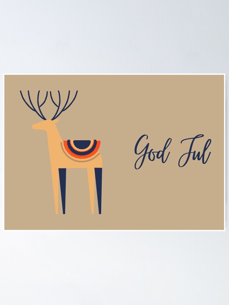"God Jul, julekort, merry Christmas in Norwegian, happy Christmas in ...