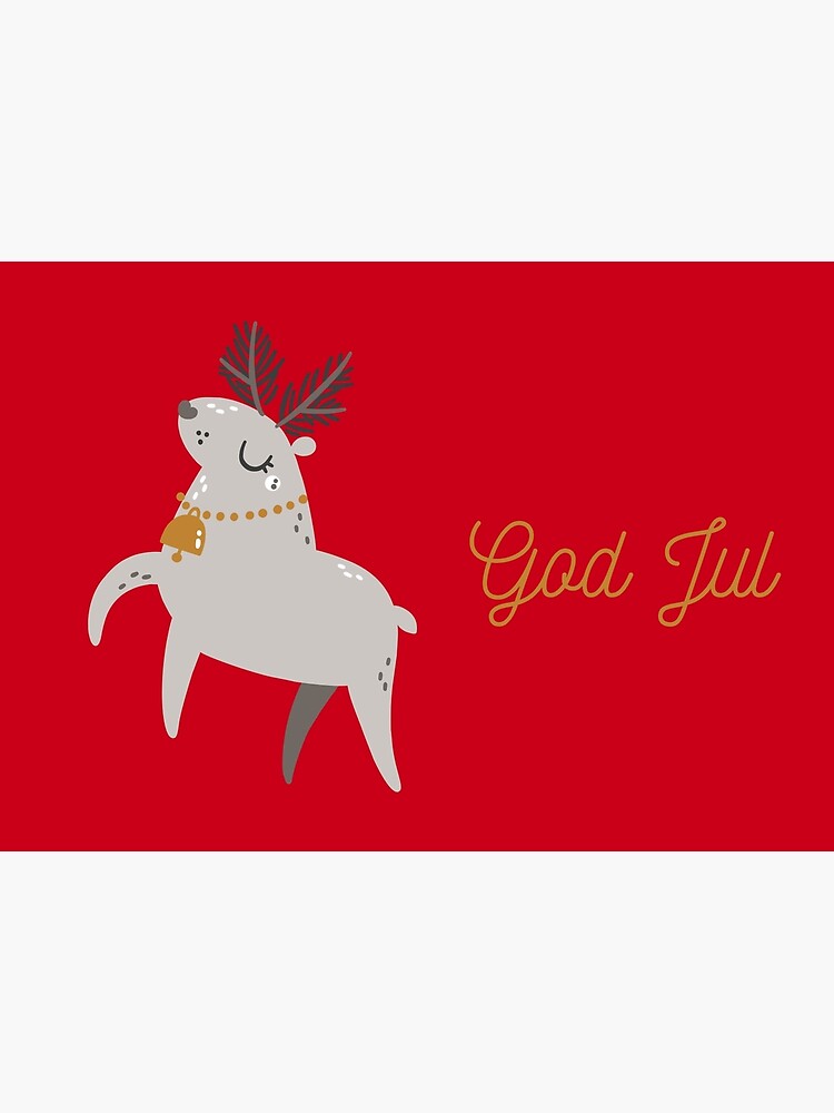 "God Jul, julekort, merry Christmas in Norwegian, happy Christmas in ...