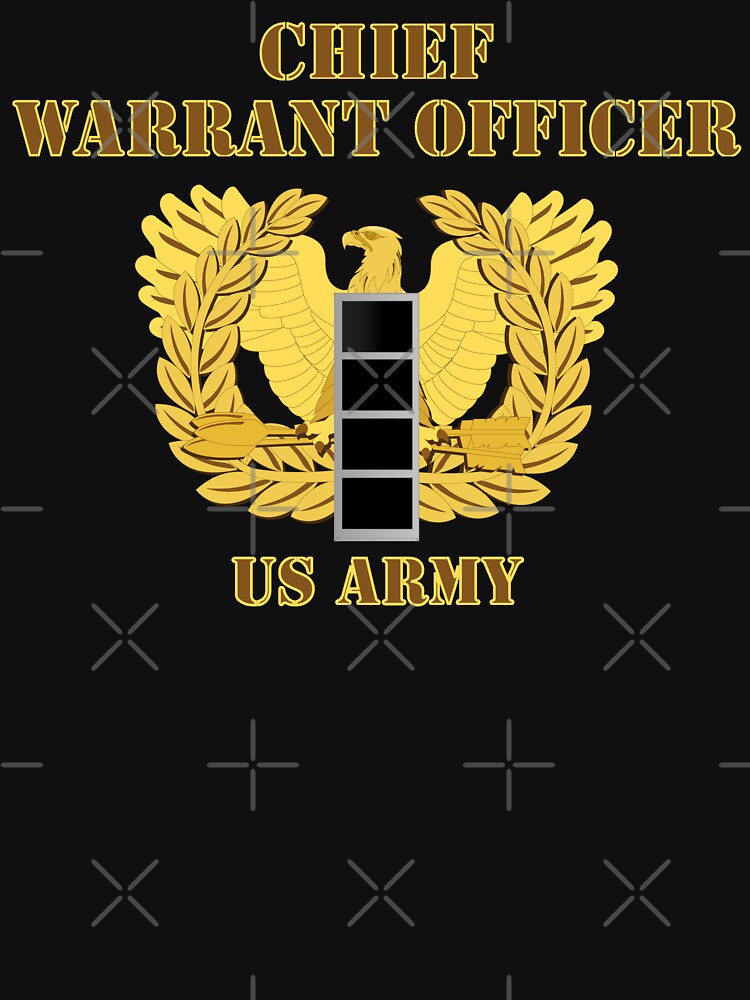 "Army - Emblem - Warrant Officer 4 - CW4 w Eagle - US Army" Pullover ...