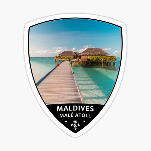 "Meeru Island, Malé Atoll, Maldives" Sticker for Sale by ...