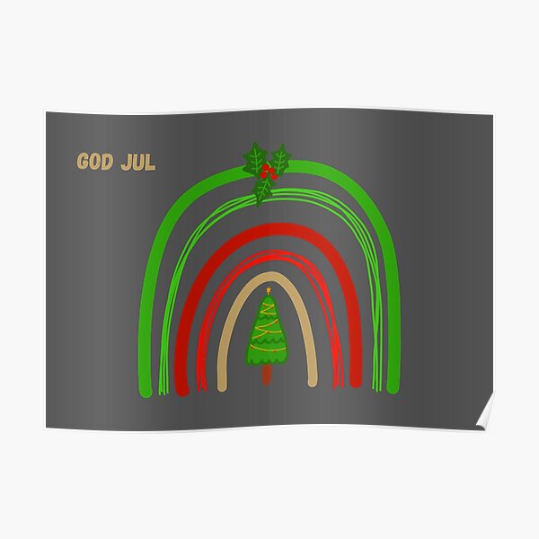 "God Jul, julekort, merry Christmas in Norwegian, happy Christmas in ...