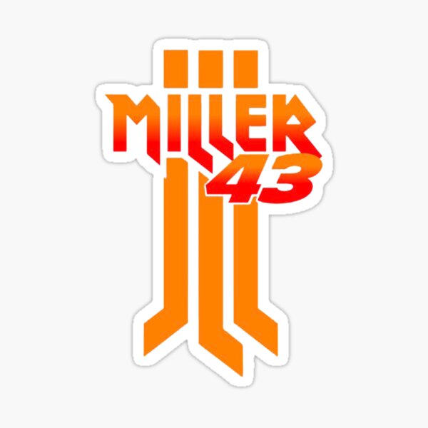 "Logo miler" Sticker for Sale by Darevelda | Redbubble