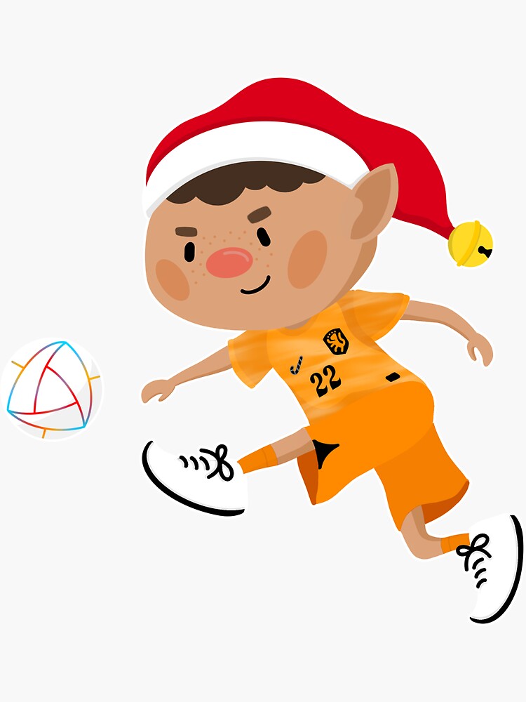 "Netherlands World Cup Christmas Elf" Sticker for Sale by abtchlr ...