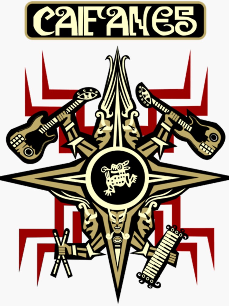 "caifanes Camiseta 13" Sticker for Sale by esert | Redbubble