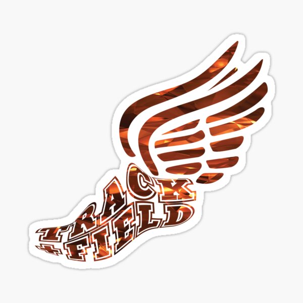 "Track and Field Logo" Sticker for Sale by BeaSchoney | Redbubble
