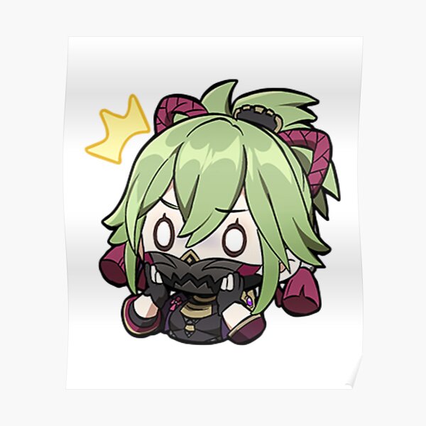 Kuki Shinobu Poster For Sale By Sabona Redbubble