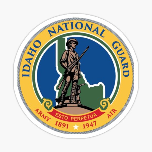 "Idaho National Guard" Sticker for Sale by DuckDuckJeep | Redbubble
