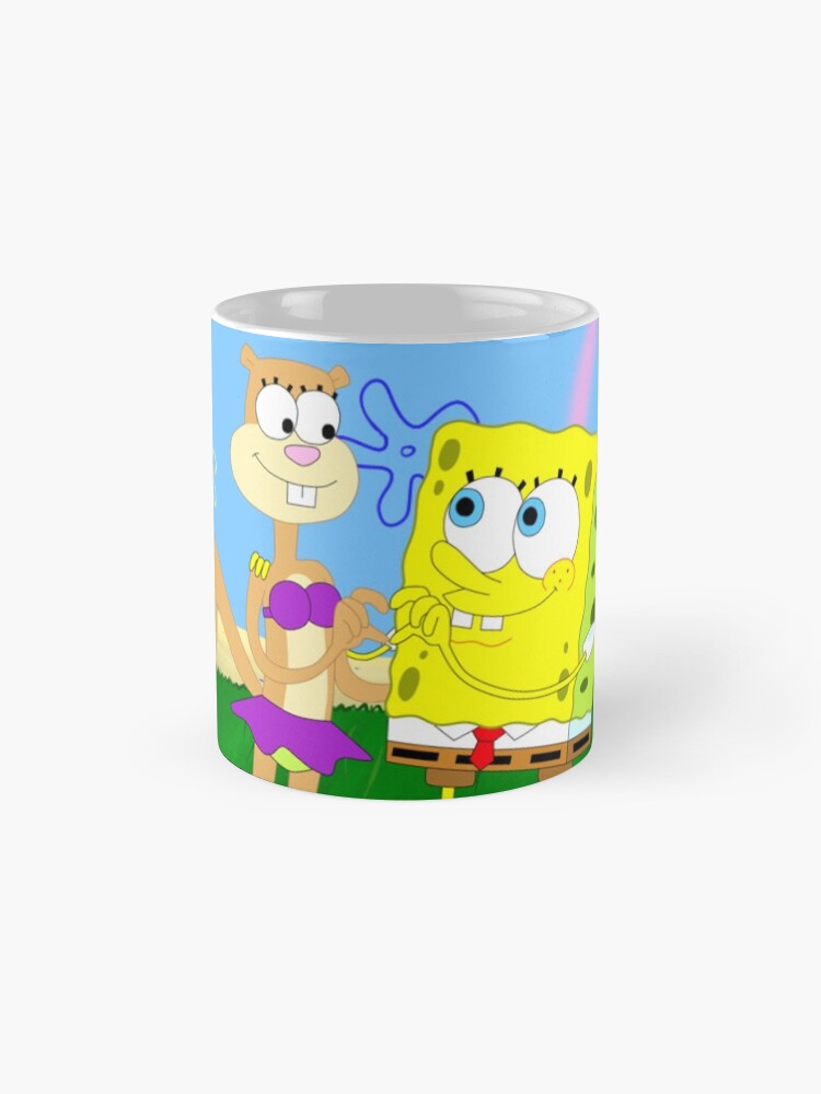 "Spandy SpongeBob x Sandy Cheeks" Coffee Mug for Sale by iedasb | Redbubble