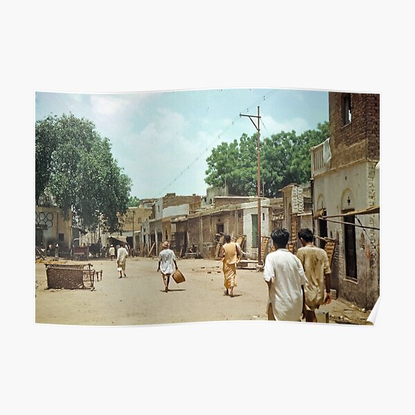 "1950s - View of Village Life near New Delhi, India" Poster for Sale by ...