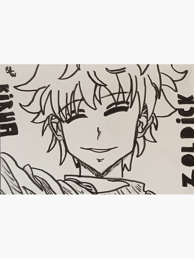"Killua" Sticker for Sale by RN33 | Redbubble
