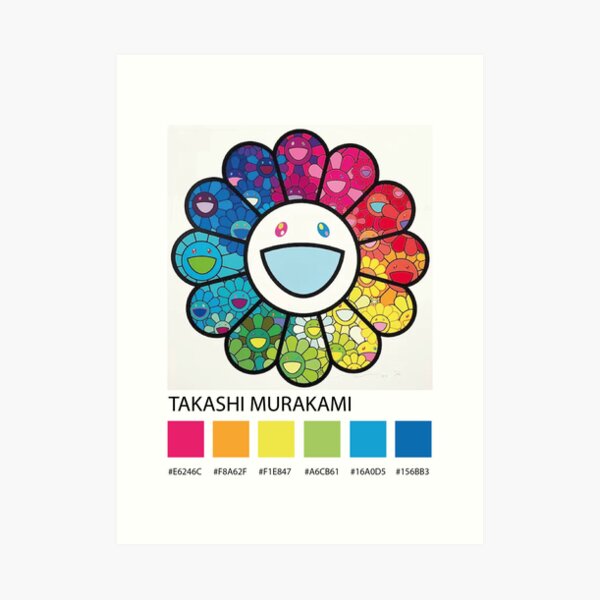 "Pantone Artist Murakami Takashi" Art Print by Yoko-Design | Redbubble