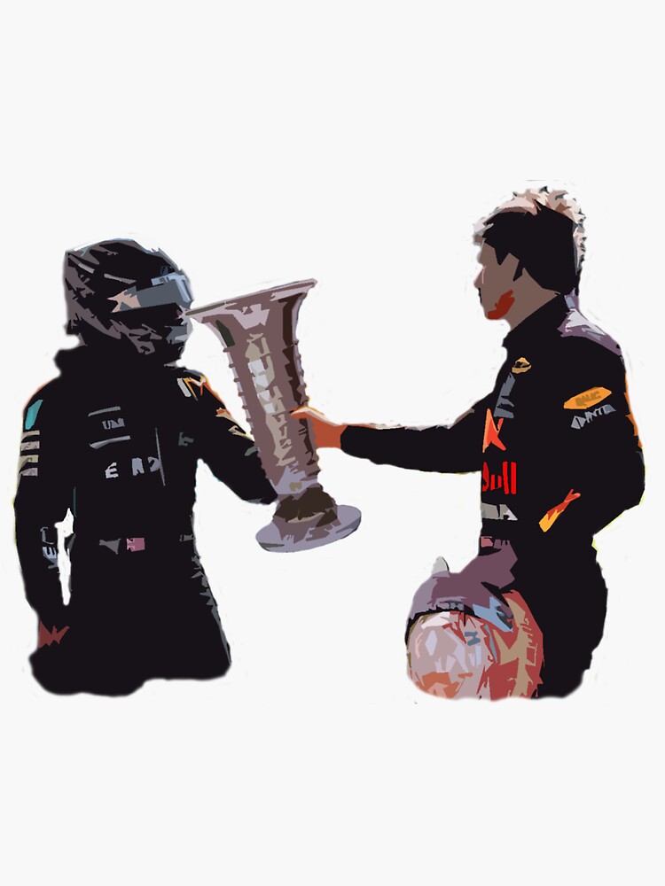 "Lewis Hamilton 8 time world champion" Sticker for Sale by ZimoSketch ...