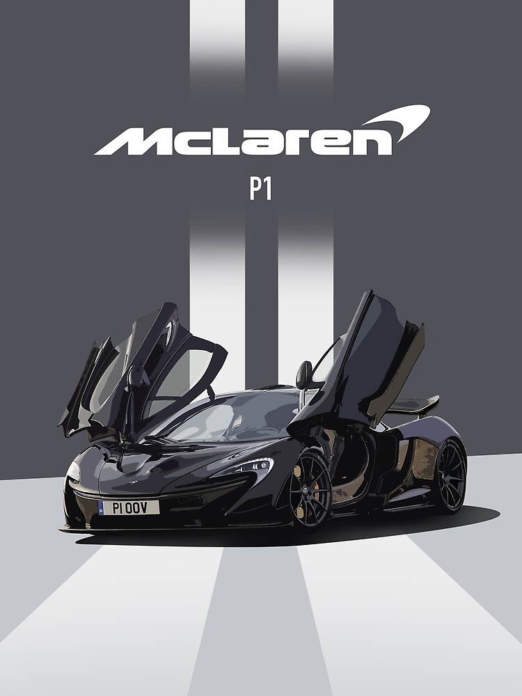 "Mclaren P1" Graphic T-Shirt for Sale by BoukdeRoeck | Redbubble