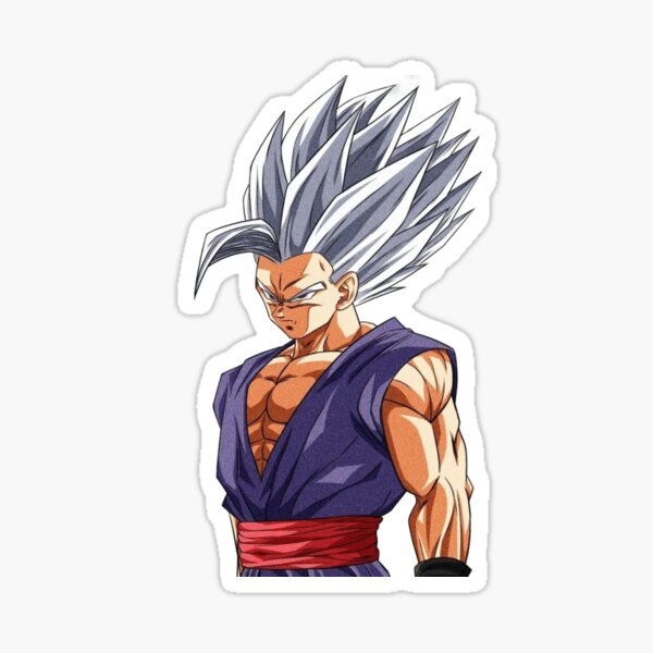 "Gohan beast form" Sticker for Sale by BORHIM-ART | Redbubble