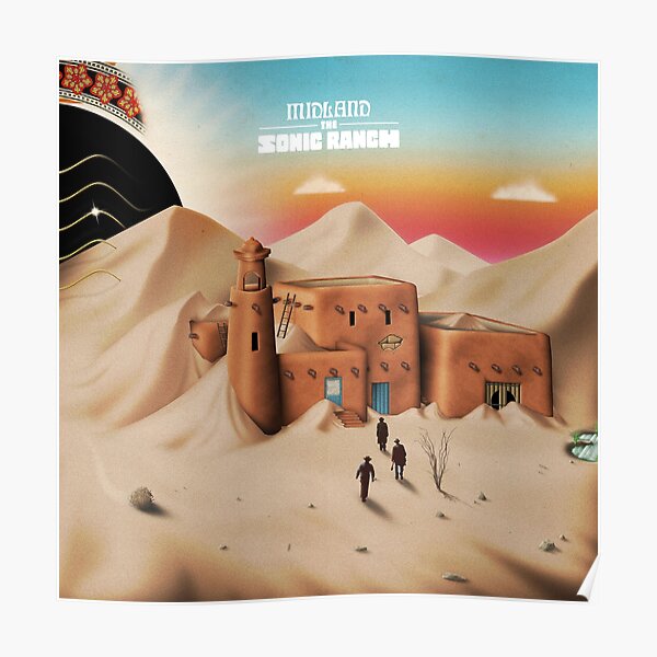 "Midland The Sonic Ranch" Poster for Sale by teaseketty64 | Redbubble
