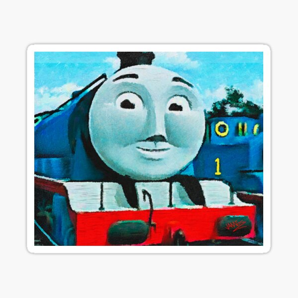 "Gordon the big engine Patterned" Sticker for Sale by artbyjames ...