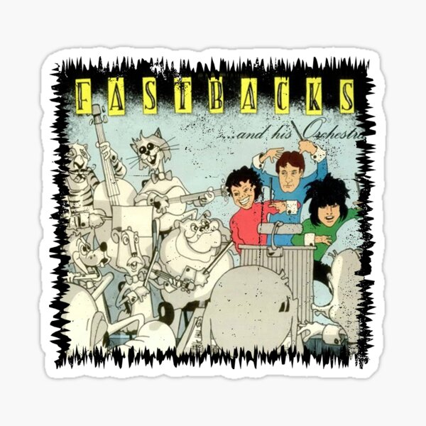 "Fastbacks Seattle Punk Rock Band Album Art" Sticker for Sale by ...