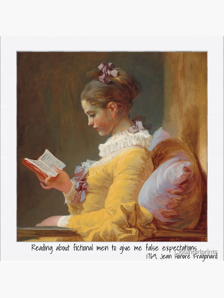 "Reading about fictional men to give me false expectations- Art History ...