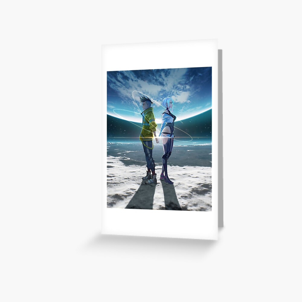 "cyberpunk lucy david" Greeting Card for Sale by cyberpunkshopz | Redbubble