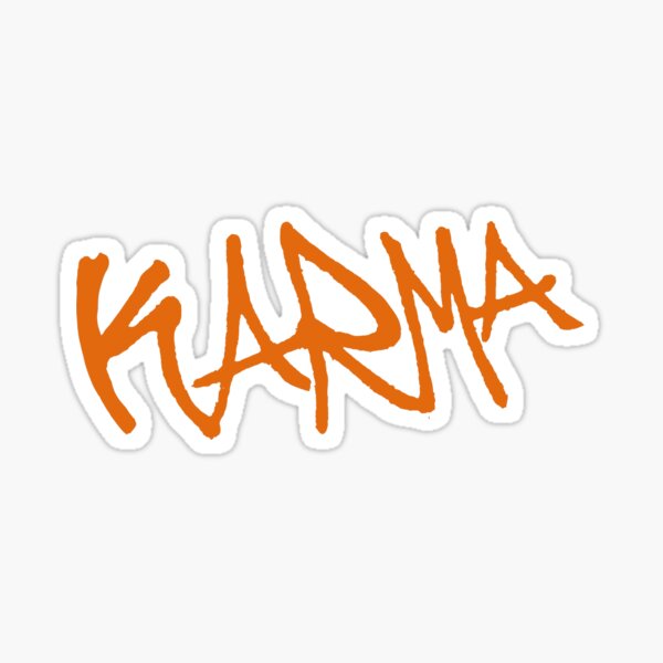 "Karma | Taylor Inspired | Wall Art Home Decor | HECKINFAROUT " Sticker ...
