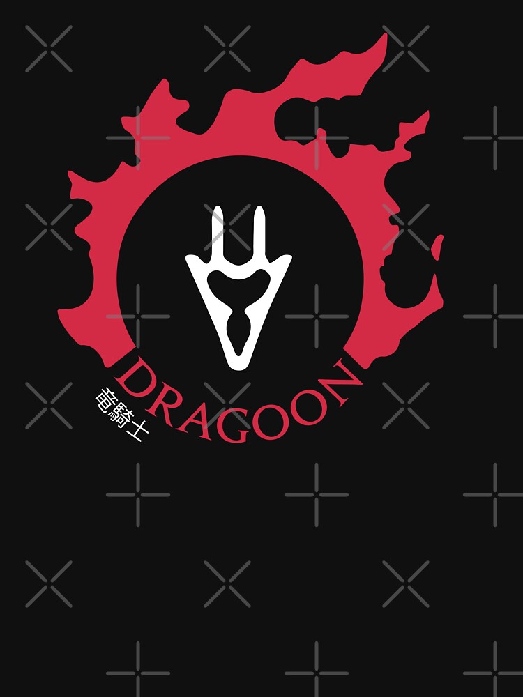 "FFXIV - Dragoon Logo" T-shirt for Sale by ThePhookas | Redbubble ...