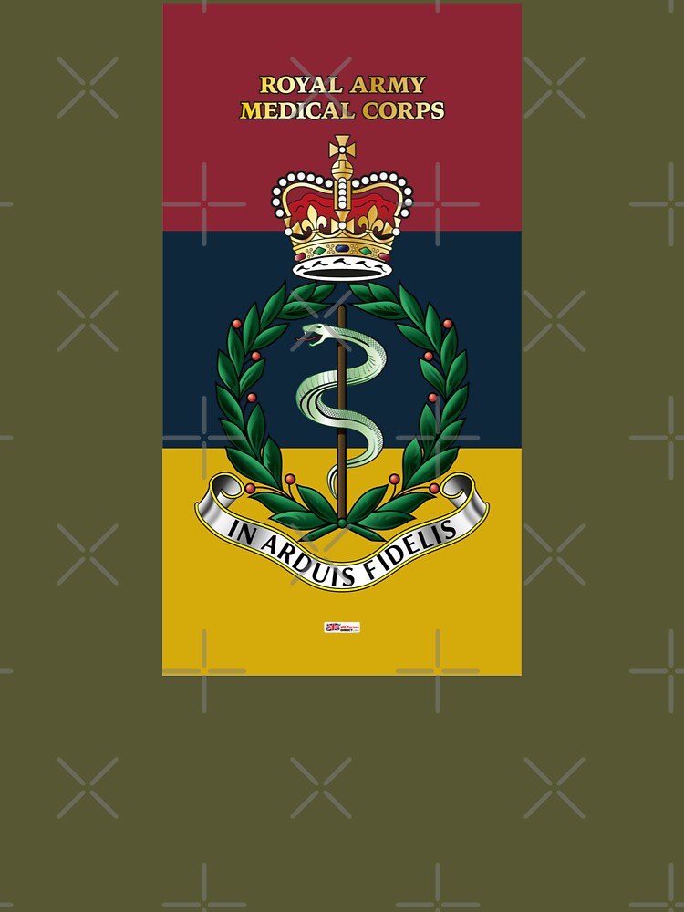 "Royal Army Medical Corps RAMC Cap Badge Insignia" T-shirt for Sale by ...