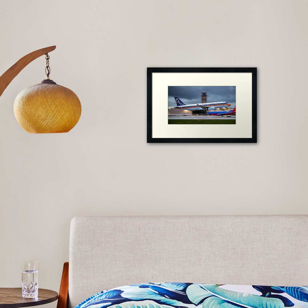 "JetBlue Retro Livery" Poster for Sale by RDDMCreations | Redbubble