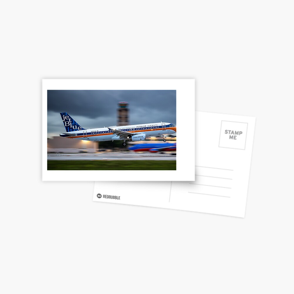 "JetBlue Retro Livery" Poster for Sale by RDDMCreations | Redbubble