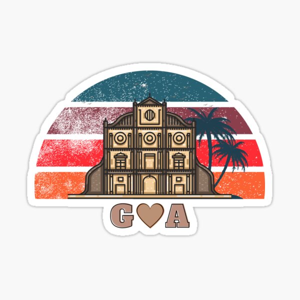 "I Love Goa - I Love India" Sticker for Sale by Varnachitra | Redbubble