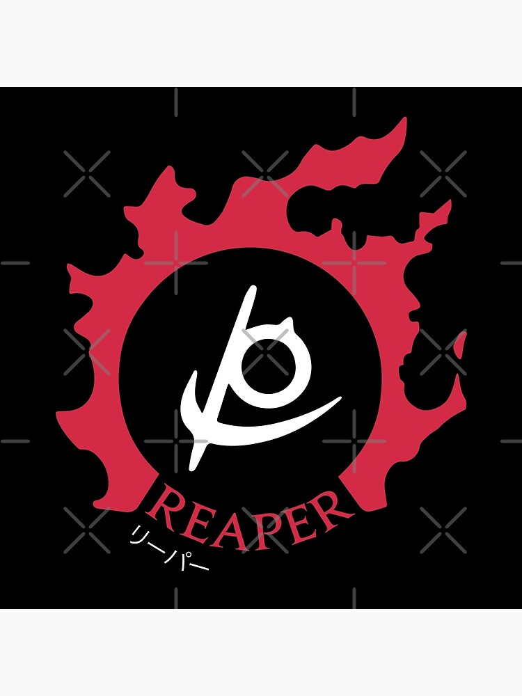 "FFXIV - Reaper Logo" Art Print for Sale by ThePhookas | Redbubble