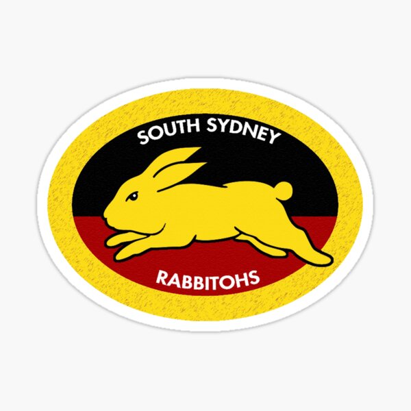 "New South Sydney Rabbitohs" Sticker for Sale by nezharegragi | Redbubble