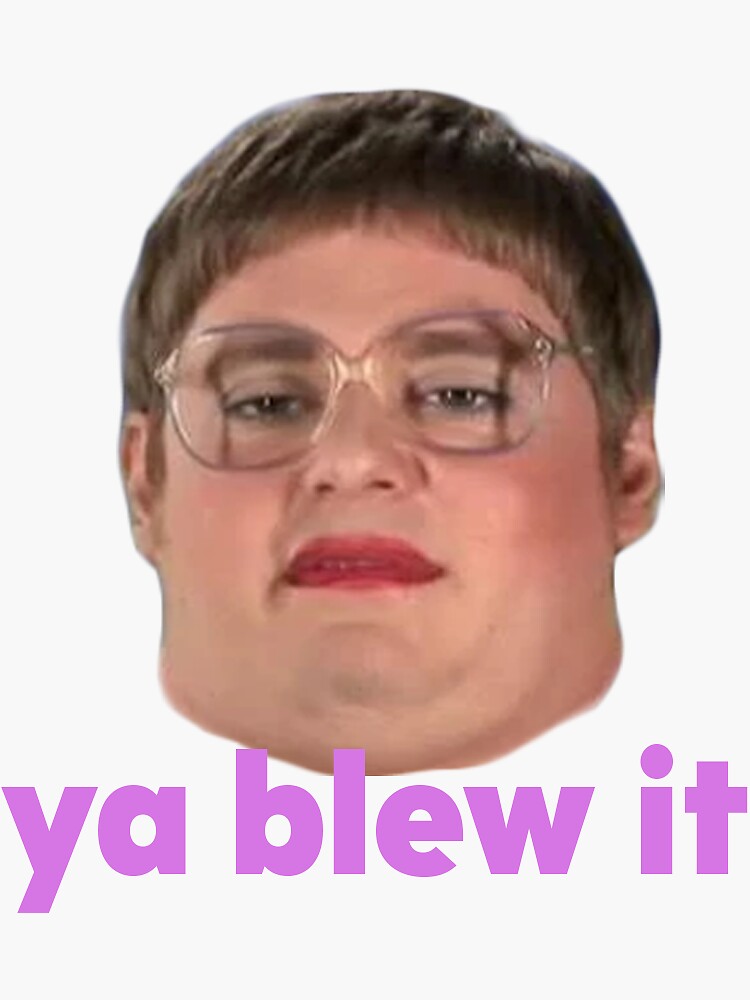 "ya blew it Tim and Eric " Sticker for Sale by atmosphereburns | Redbubble