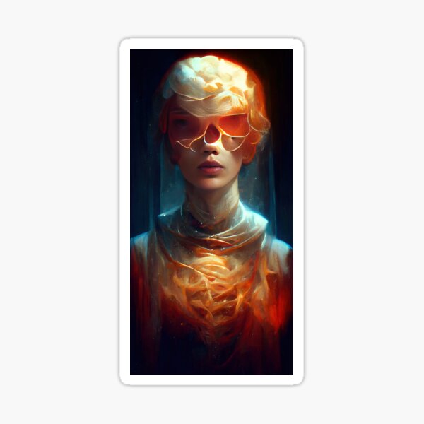 "the galaxy god of death" Sticker for Sale by Jenslemmens | Redbubble