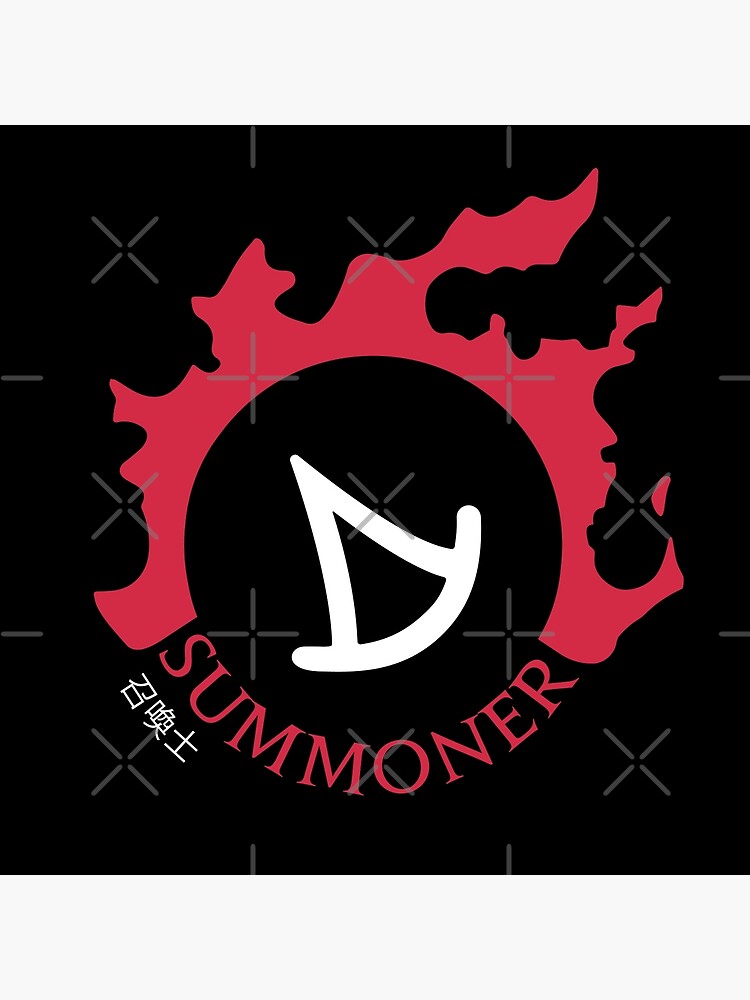 "FFXIV - Summoner Logo" Art Print for Sale by ThePhookas | Redbubble