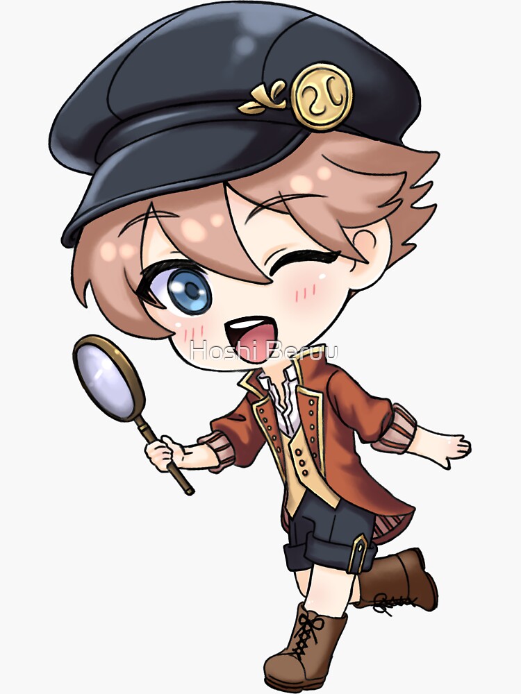 "RF5 Cecil chibi" Sticker for Sale by BlooBerryDrawzz | Redbubble