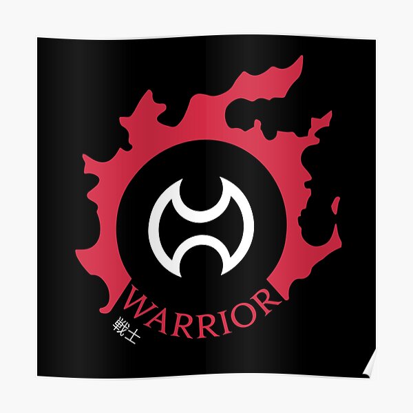"FFXIV - Warrior Logo" Poster for Sale by ThePhookas | Redbubble