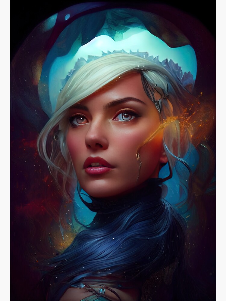 "winter spirit" Sticker for Sale by Jenslemmens | Redbubble